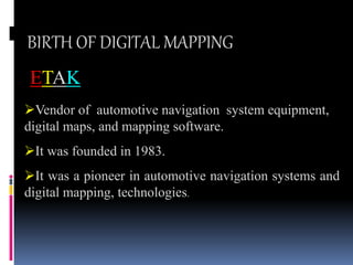 Introduction to Digital Mapping for UG Students | PPT