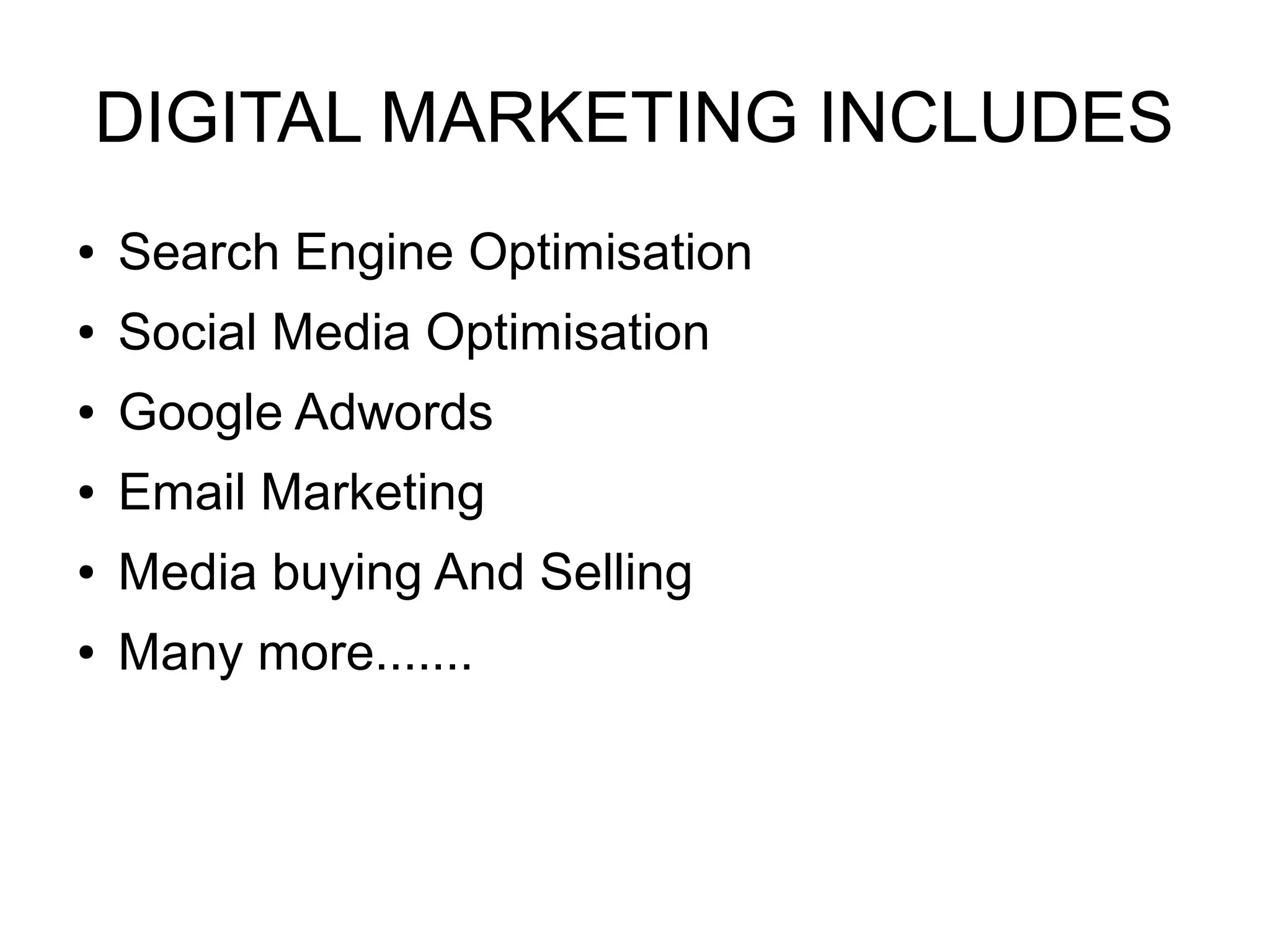 Introduction to Digital Marketing | PPT