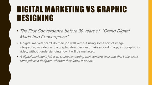Digital marketing Vs Graphic Design Fundamentals - Importance of ...