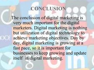 Digital marketing | PPT
