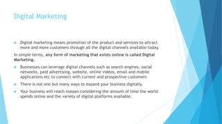 Fundamental of Digital marketing- Basic Of Digital Marketing | PPT
