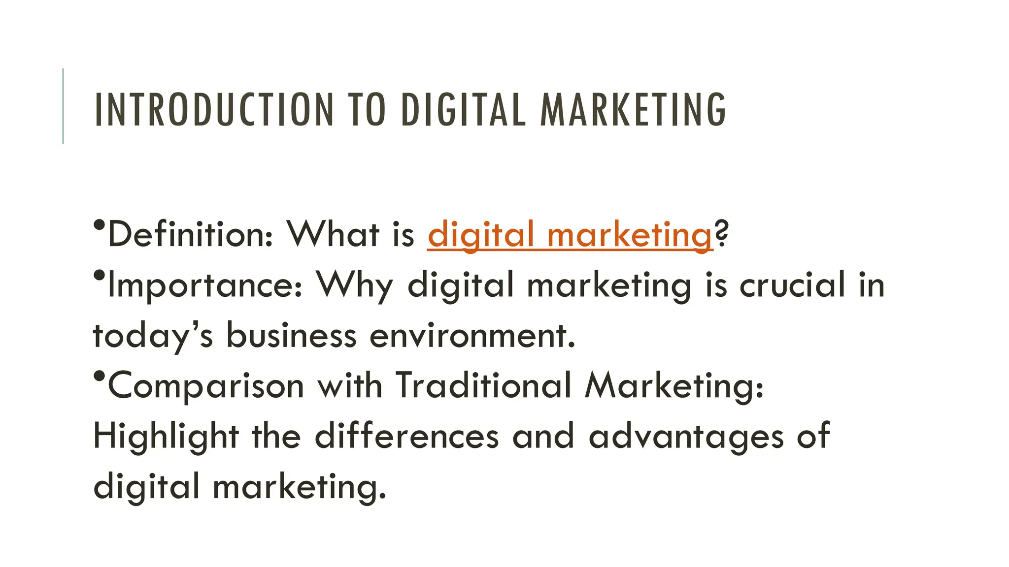 Digital Marketing information in this .pptx