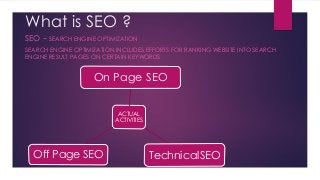 Learn Complete Digital Marketing & SEO | PPT