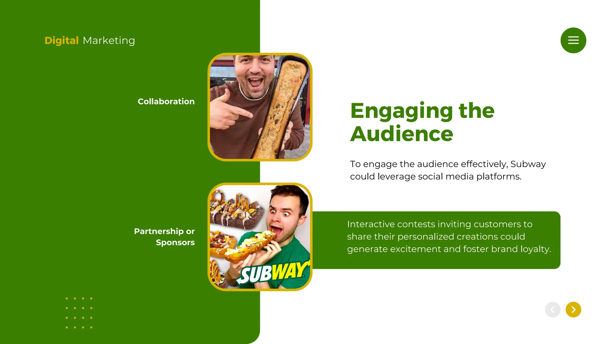 Digital Marketing - Powerpoint Subway Footlong Cookie Campaign.pdf