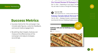 Digital Marketing - Powerpoint Subway Footlong Cookie Campaign.pdf ...