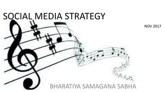Bharathiya Samagana Sabha (2016) | Agency: Oni360 | PPTX | Music ...