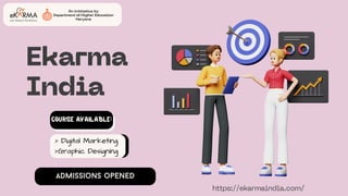 admissions open in Ekarma training centre | PPT