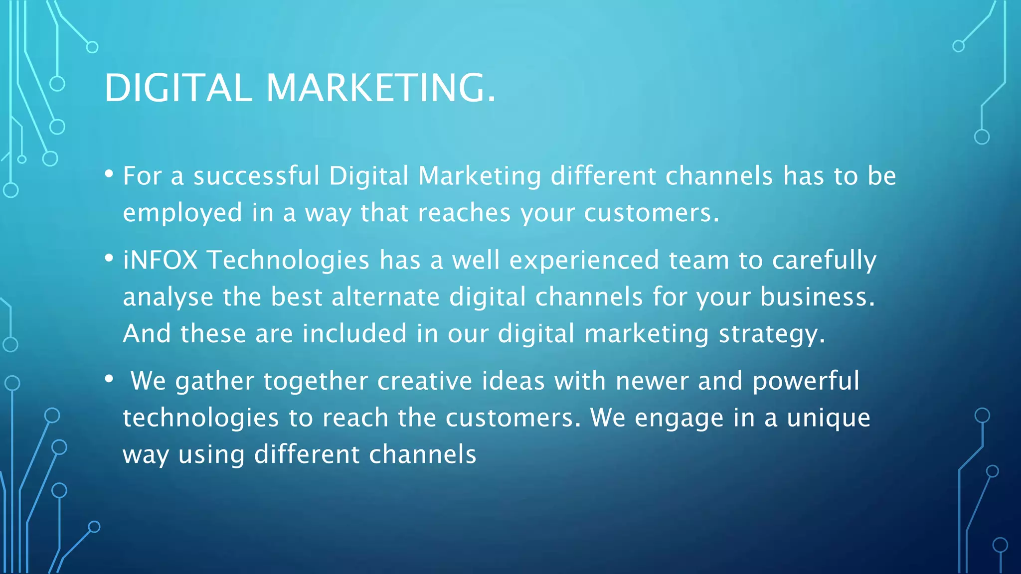 infox technologies | PPT