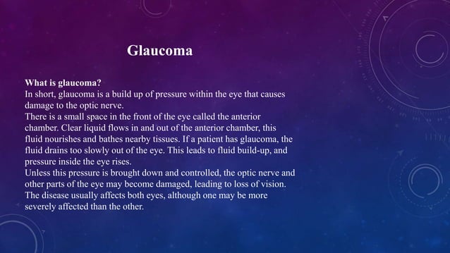 Glaucoma | PPT