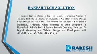 Digital Marketing Agency In Madhapur. | PPT