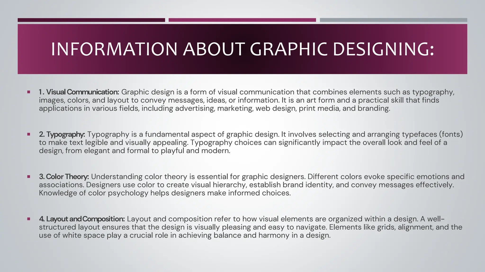 Graphic designing | PPT