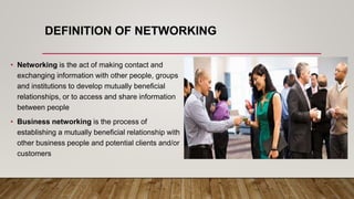 Networking and Digital Marketing | PPT