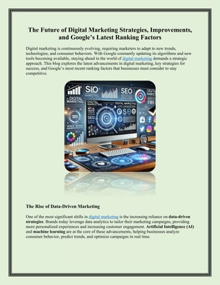 "Mastering SEO in 2024: A Guide to Google’s New Ranking Factors" | PDF | Free Download