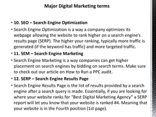 Digital marketing | PPTX