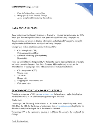 Digital marketing campaign capstone project | PDF