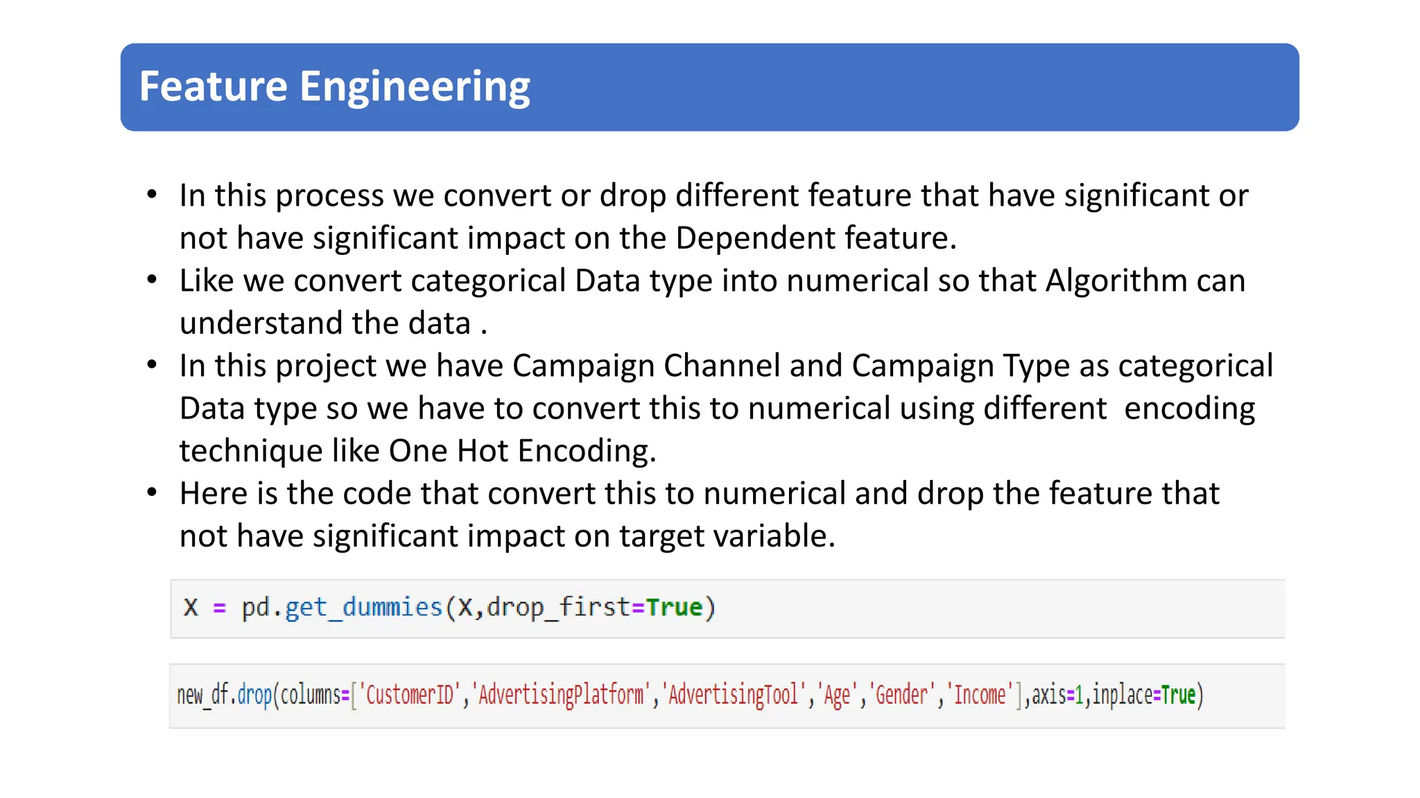 Digital Marketing Campaign Conversion Prediction. | PPTX