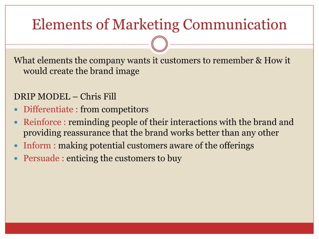 Digital Marketing Communication Mix | PPTX