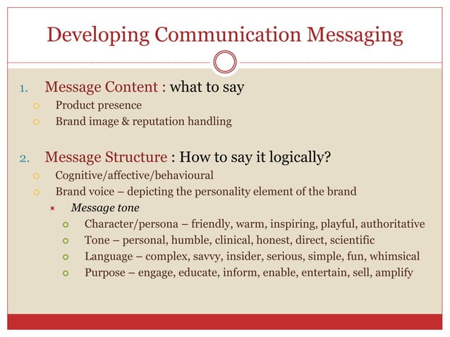 Digital Marketing Communication Mix | PPTX