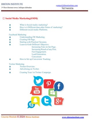 Digital Marketing Course Module-2024 . | DOCX