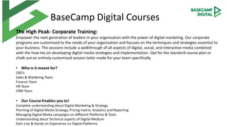 Digital marketing course ppt | PPTX