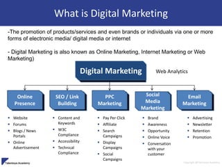 Digital marketing crash course | PPTX