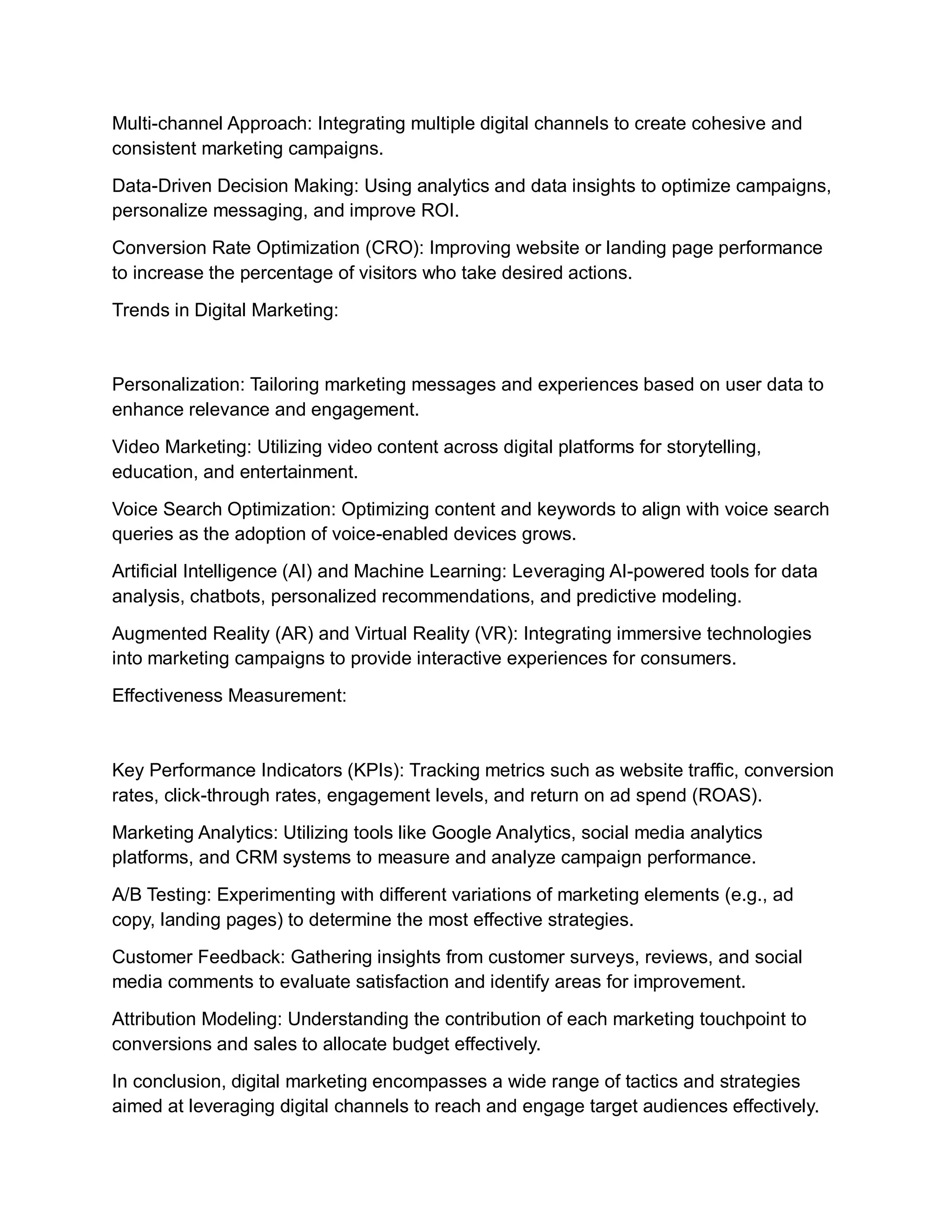 Digital Marketing and types of digital marketing | PDF