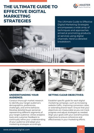 The ultimate guide to effective Digital Marketing Strategies | Emaster ...