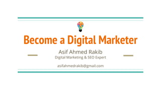 Digital Marketing Tutorial For Beginner | PPTX