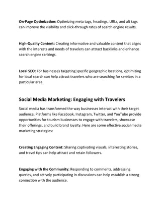 Digital Marketing for the Tourism Industry | PDF