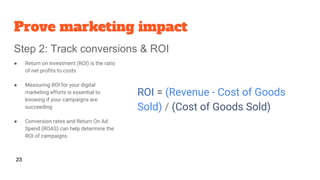 Digital marketing, measurement and analytics | PDF