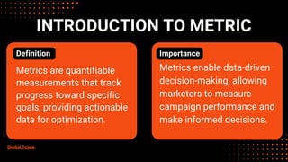 Digital marketing metrics every one must know in 2024 | PPT