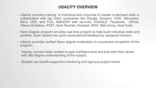 Udacity - Prepare to market | PPTX