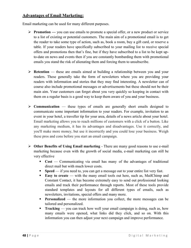 Digitalmarketing Notes Docx