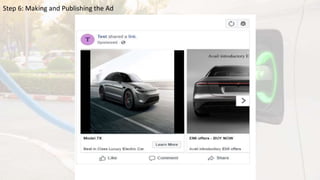 Digital marketing on a fictional car company | PPTX