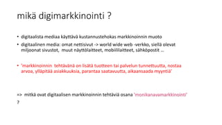 Digital marketing, part 1 | PPT