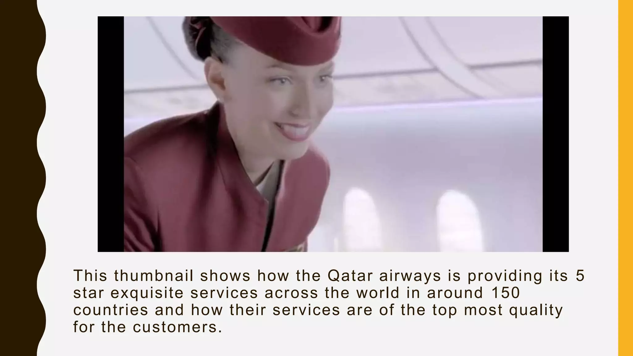 qatar airways ad campaigns (public and self opinions) | PPT