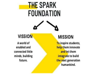 Digital Marketing Plan for The Sparks Foundation | PPT