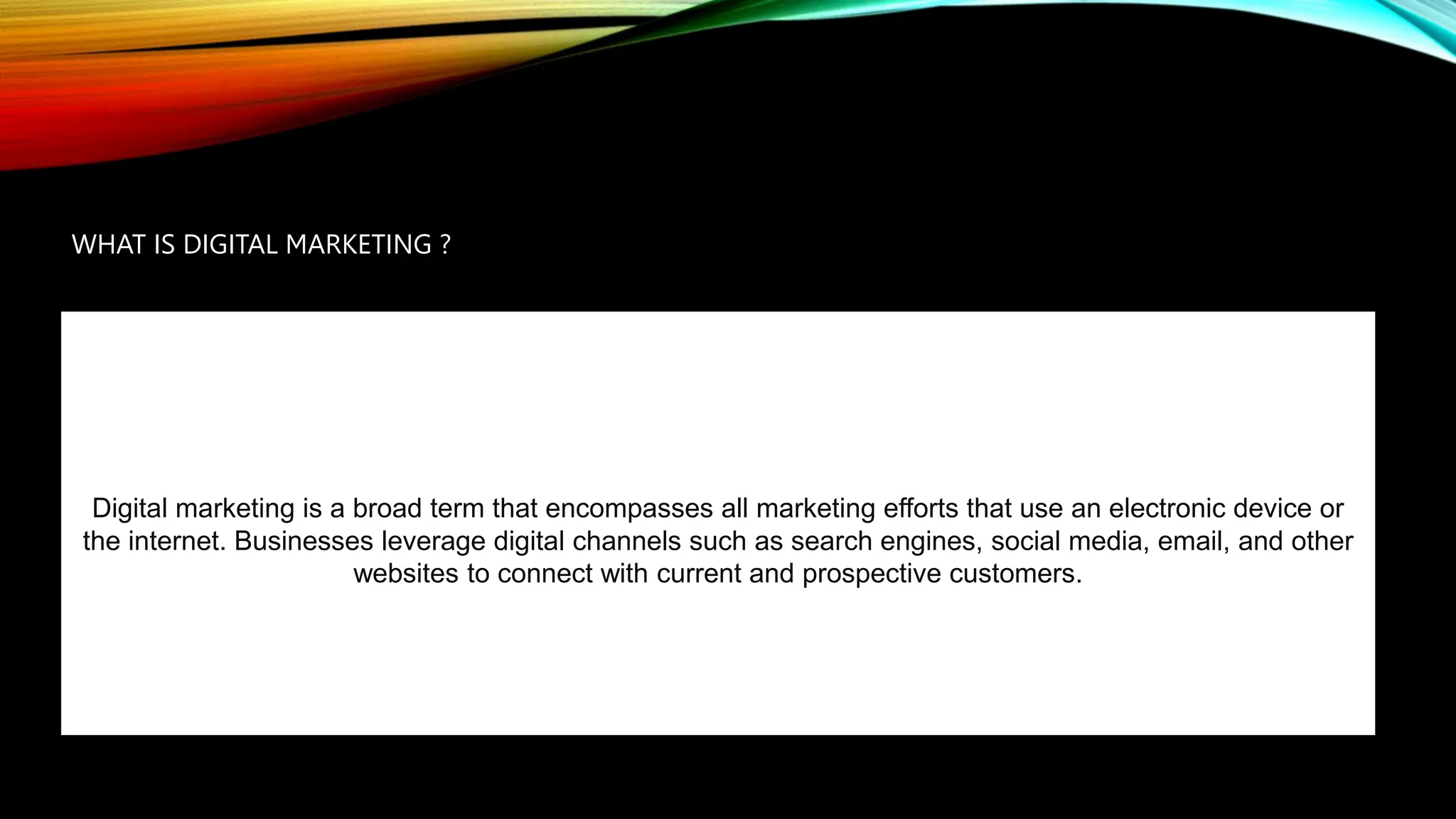 Best Digital Marketing PPT at DICS INNOVATIVES | PPTX