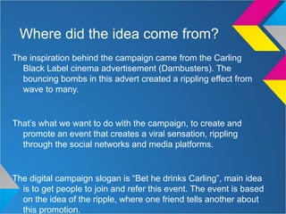 Carling Black Label (Proposal) | PPT