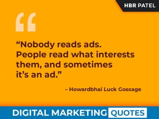 Boost Your Digital Marketing Skills With these Quotes | PPT