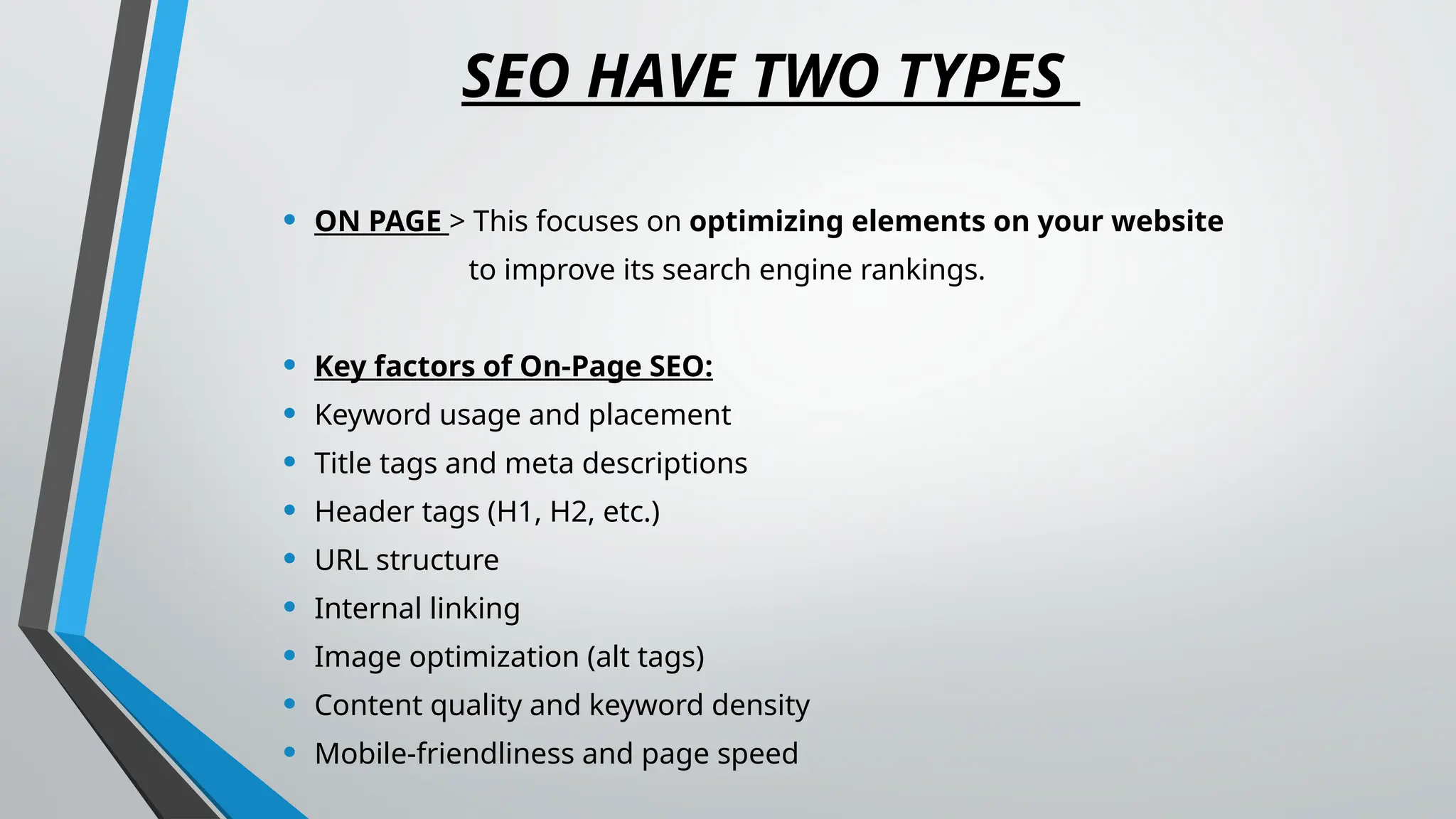 DIGITAL MARKETING search engine optimization ppt | PPTX