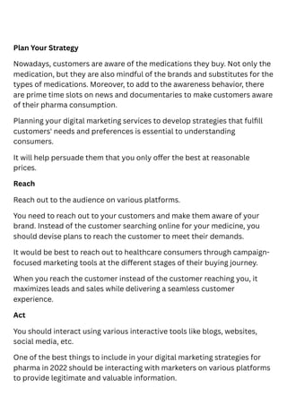 Digital Marketing Strategies for Pharma.pdf | Pharmaceutical Industry ...