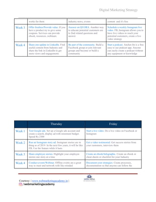 Digital Marketing Strategy Template - 2019 (Worksheet, Content Calendar ...