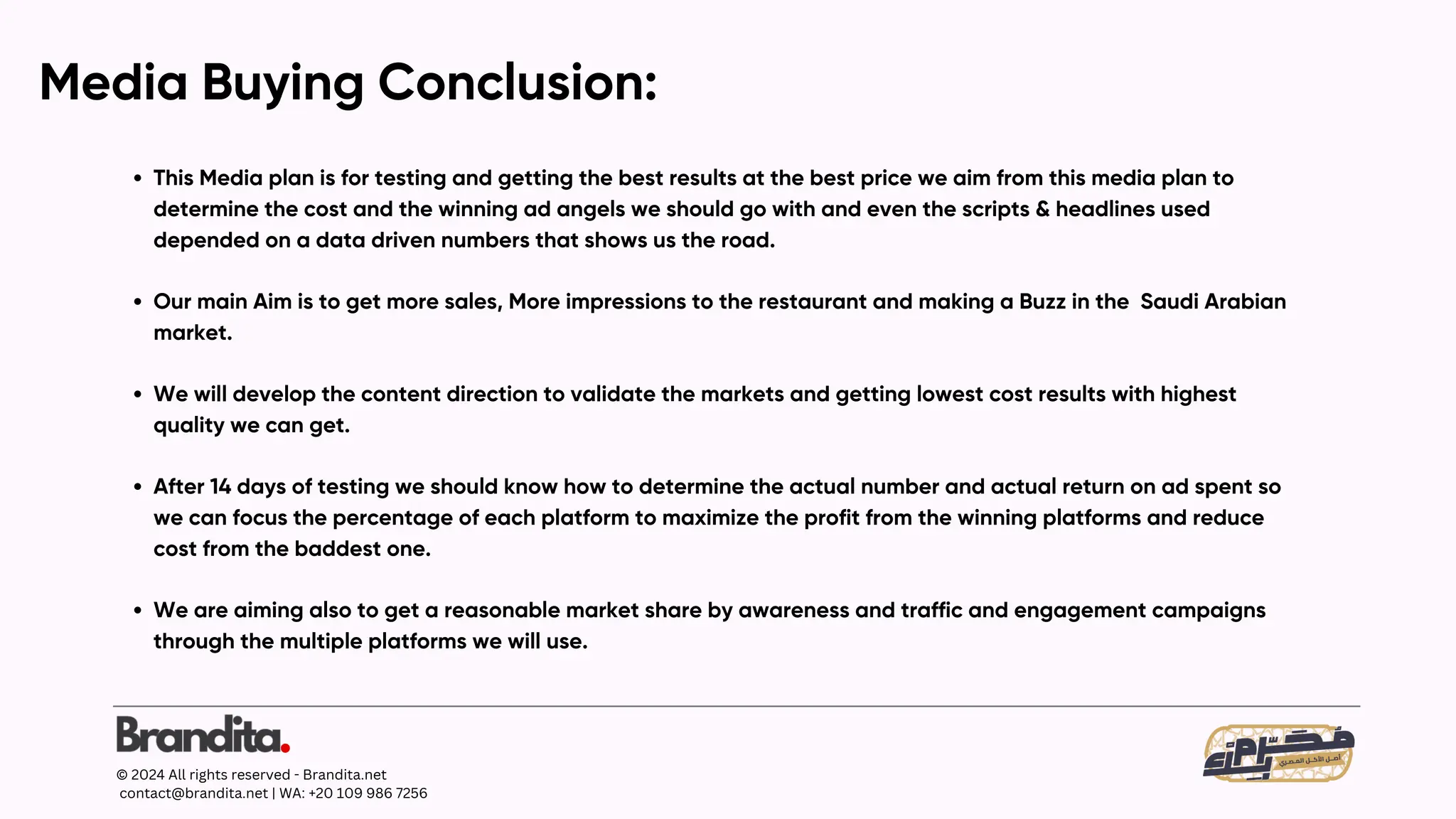 Digital Marketing Strategy - Moharram Beik - Brandita | PPT