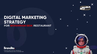 Digital Marketing Strategy - Moharram Beik - Brandita | PDF