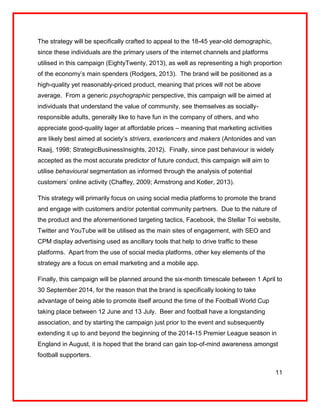 Digital marketing strategy project | PDF