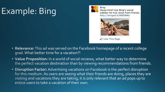 Types of Facebook ads and micro targeting | PPT