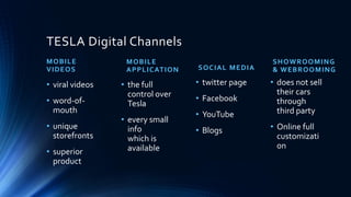 Digital marketing Tesla inc. case study | PDF