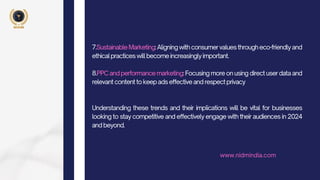 DIGITAL MARKETING TRENDS - 2024-NIDM.pptx