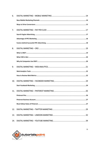 Digital marketing tutorial | PDF